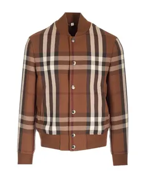 Burberry Plaid Jackets For Men