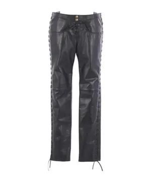 Isabel Marant Étoile Cyerra Skinny Leather Trousers - Black