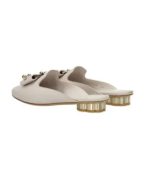FERRAGAMO Bow Detailed Mule