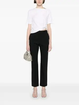 TWINSET Straight Leg Trousers - Black