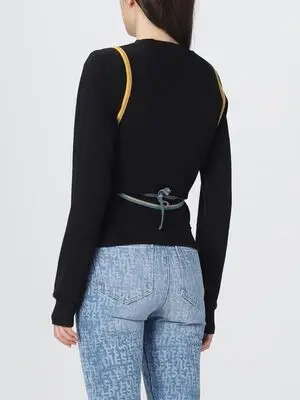 DIESEL® Oval-d Embroidered Long-sleeved Top