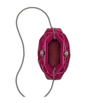 Marc Jacobs Small Clutch Bag With Claw Clasp - Red