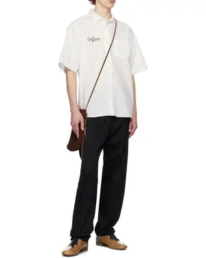 Undercover Logo Tape Detail Trousers