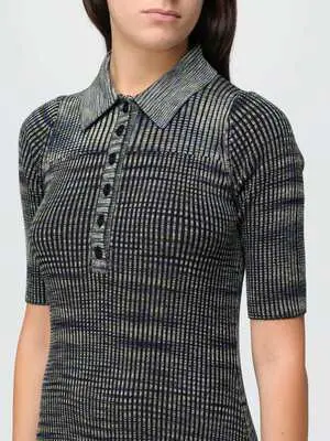 Proenza Schouler Short-sleeved Collared Dress - Black