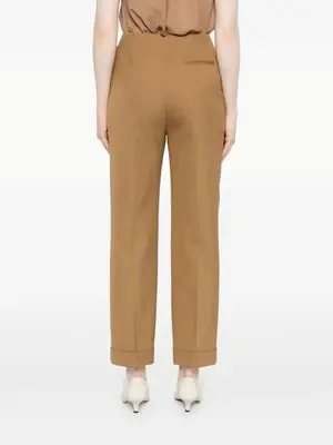 Alberta Ferretti Cuffed Hem Trousers