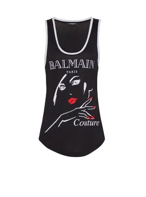 Balmain Relaxed Camis Tanks For Women