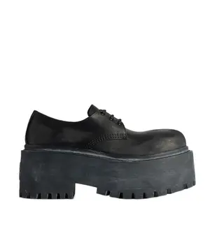 Balenciaga Strike Platform Derby - Black