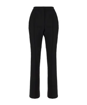 Sportmax Pleated Casual Pants - Black