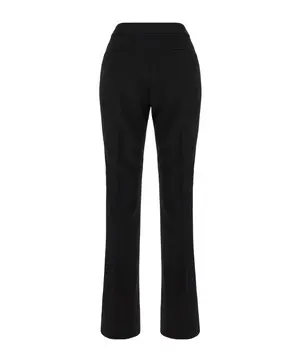 Sportmax Pleated Casual Pants - Black