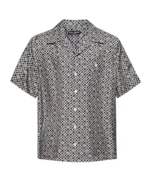 Dolce & Gabbana Dolce Gabbana Patterned Short-sleeved Shirt