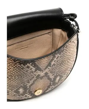 Stella McCartney Graphic Printed Chained Shoulder Bag