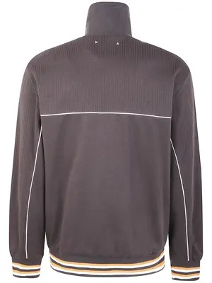GOLDEN GOOSE Ribbed-panel Zip-up Jacket
