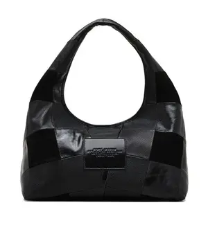 Marc Jacobs Patchwork Shoulder Bag - Black Mult
