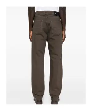 Stone Island Regular Straight Jeans In Bull Denim Cotton