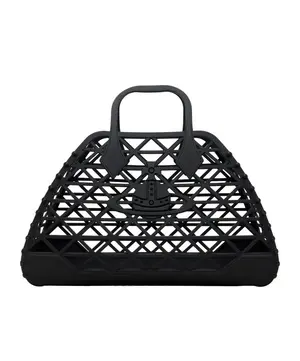 VIVIENNE WESTWOOD X Ray Cutout Shoulder Bag - Black