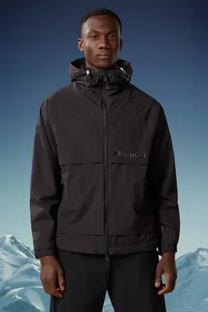 Moncler Foret Hooded Zip-up Jacket With Polartec Alpha Insulation