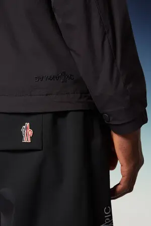 Moncler Foret Hooded Zip-up Jacket With Polartec Alpha Insulation