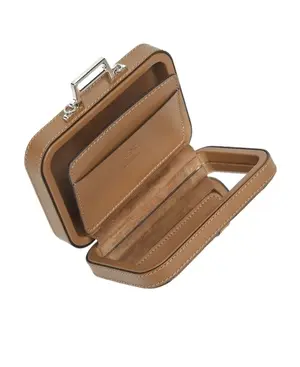 Fendi Brown Fabric Charm