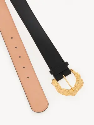 Chloé Flowers Buckled Belt