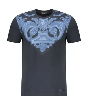 Versace Barocco-printed Crewneck T-shirt