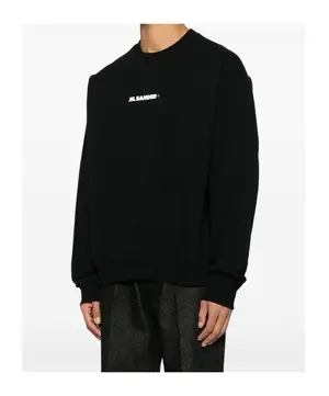 JIL SANDER Crewneck Logo Sweatshirt