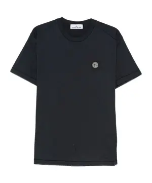 Stone Island Stone Island Compass Patch T-Shirt Navy