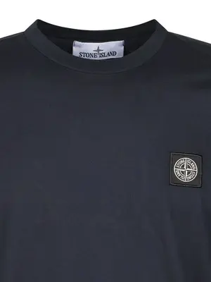 Stone Island Compass Patch T-shirt - Navy