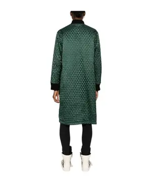 MAISON MARGIELA Quilted Zip-up Coat