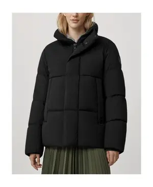 Canada Goose Everett Funnel-neck Padded Jacket - Black