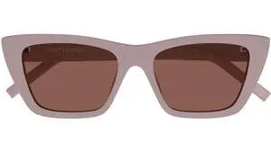 Saint Laurent Butterfly Frame Sunglasses - Pink