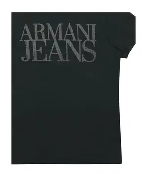Emporio Armani Logo Details T-shirt - Black
