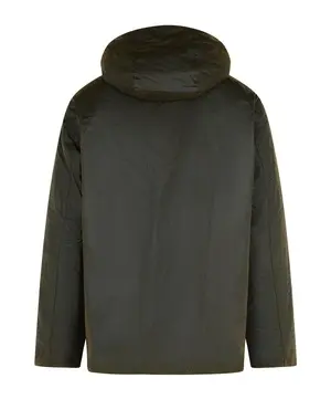 Barbour Waxed Cotton Jacket With Drawstring Hood