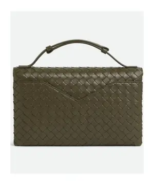 Bottega Veneta Knot Lock Bag - Green