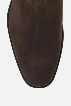Church's Almond Toe Ankle Boots With Side Strap And Buckle