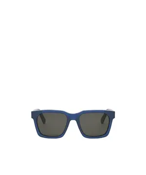 Celine Rectangular Sunglasses With Logo Detail - Black
