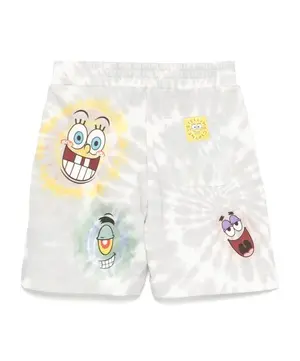 Stella McCartney Tie-dye Character Print Jersey Shorts