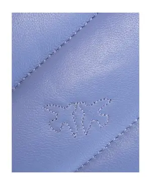 Pinko Logo Plaque Quilted Mini Shoulder Bag