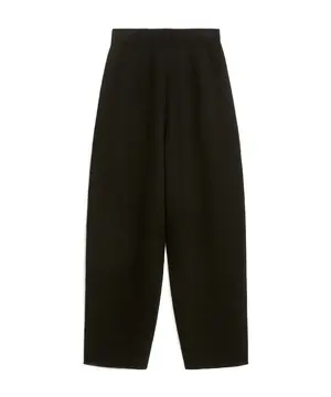 Max Mara Ribbed Waist Jersey Trousers