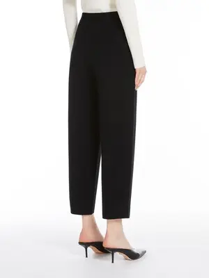 Max Mara Ribbed Waist Jersey Trousers
