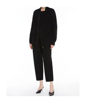 Max Mara Ribbed Waist Jersey Trousers