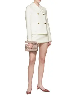Valentino Garavani Rockstud Spike Small Shoulder Bag - Pink