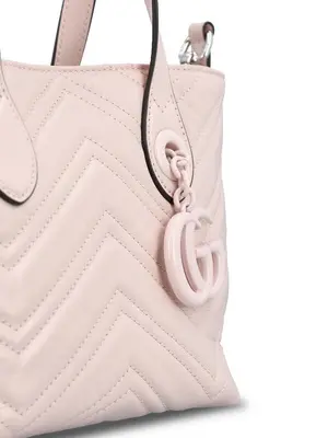 Gucci Gg Marmont Quilted Small Tote Bag