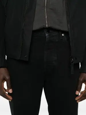 Stone Island Logo Patch Slim Fit Jeans