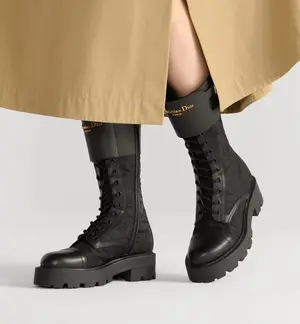 Dior D-trap Combat Boots