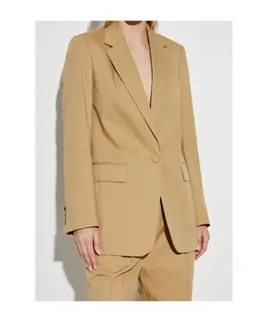 Dries Van Noten Long-sleeved Blazer - Beige