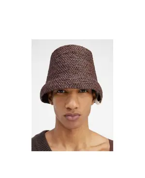 Jacquemus Le Bob Raphia Bucket Hat