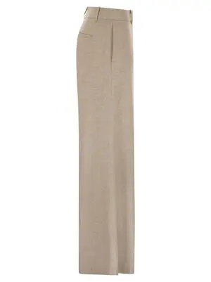 Herno Belt Loop Casual Pants - Nude