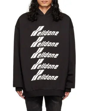 We11Done Logo Hooded Sweatshirt