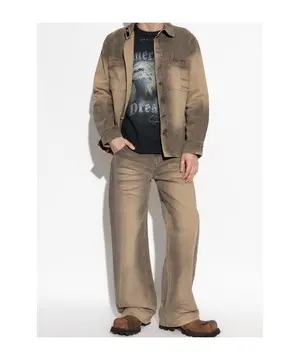 MISBHV Distressed Denim Shirt Jacket