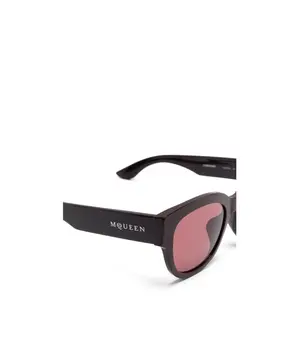 Alexander McQueen Round Frame Sunglasses